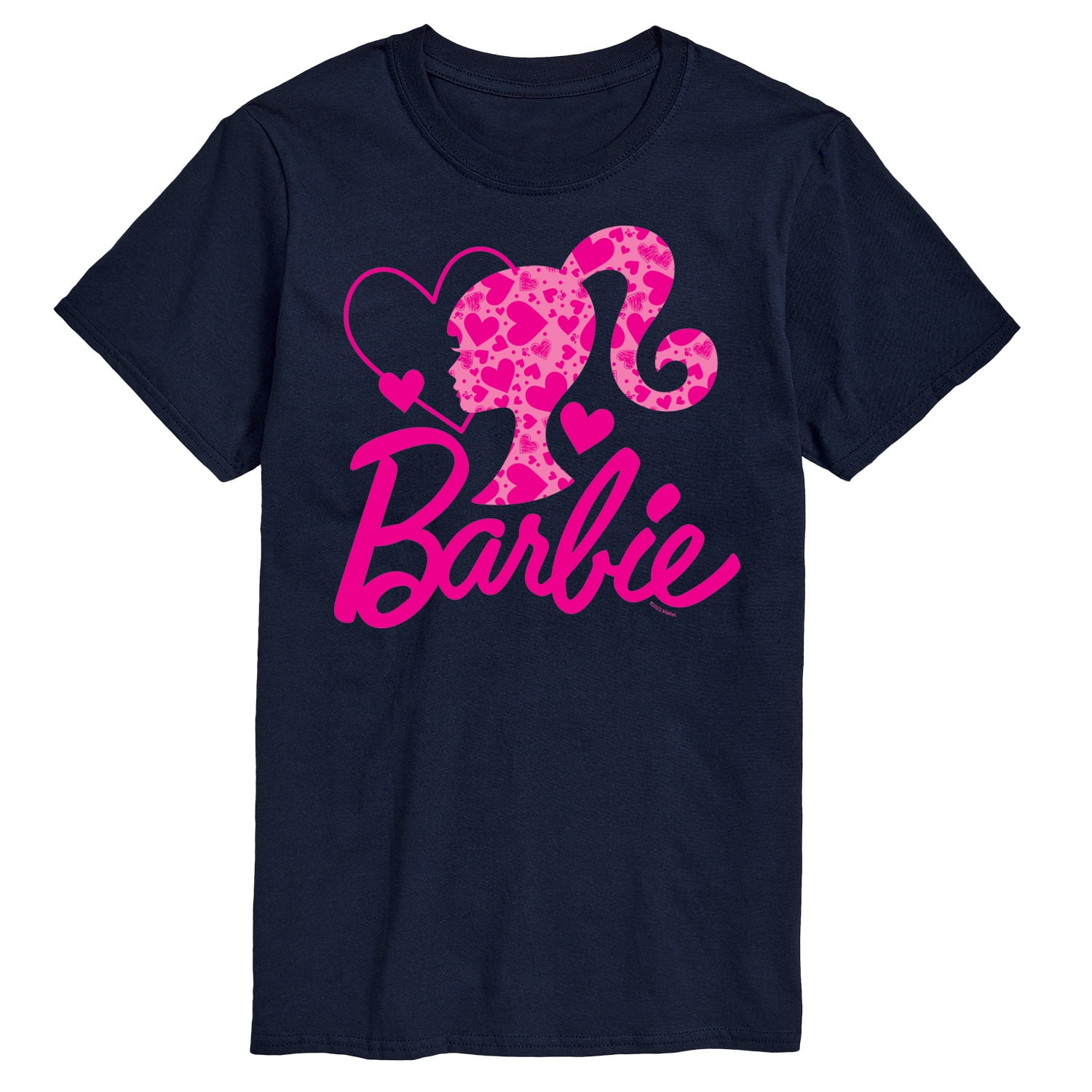 Barbie - Logo Hearts - Men's Short Sleeve Graphic T-Shirt - Walmart.com