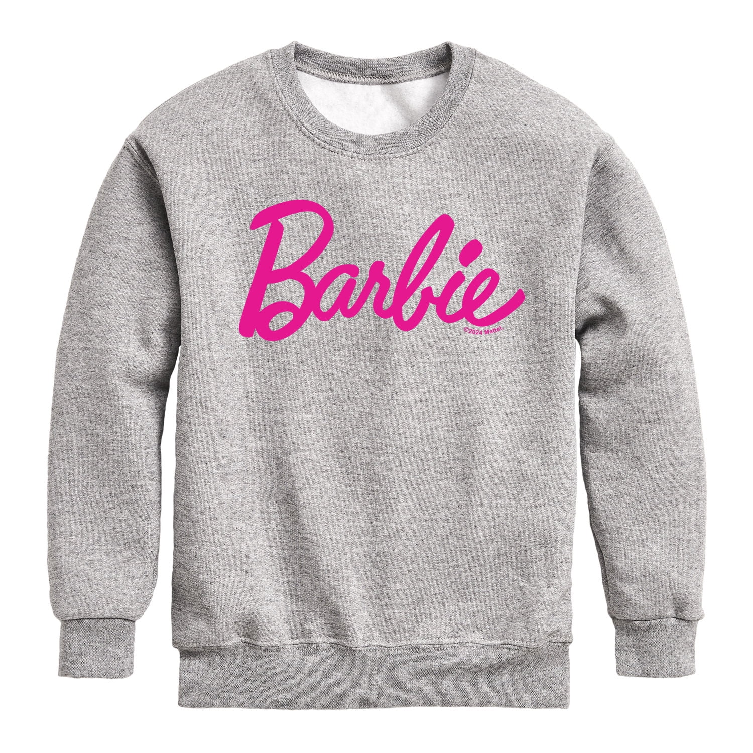 Barbie - Logo - Toddler and Youth Crew Fleece Sweatshirt - Walmart.com