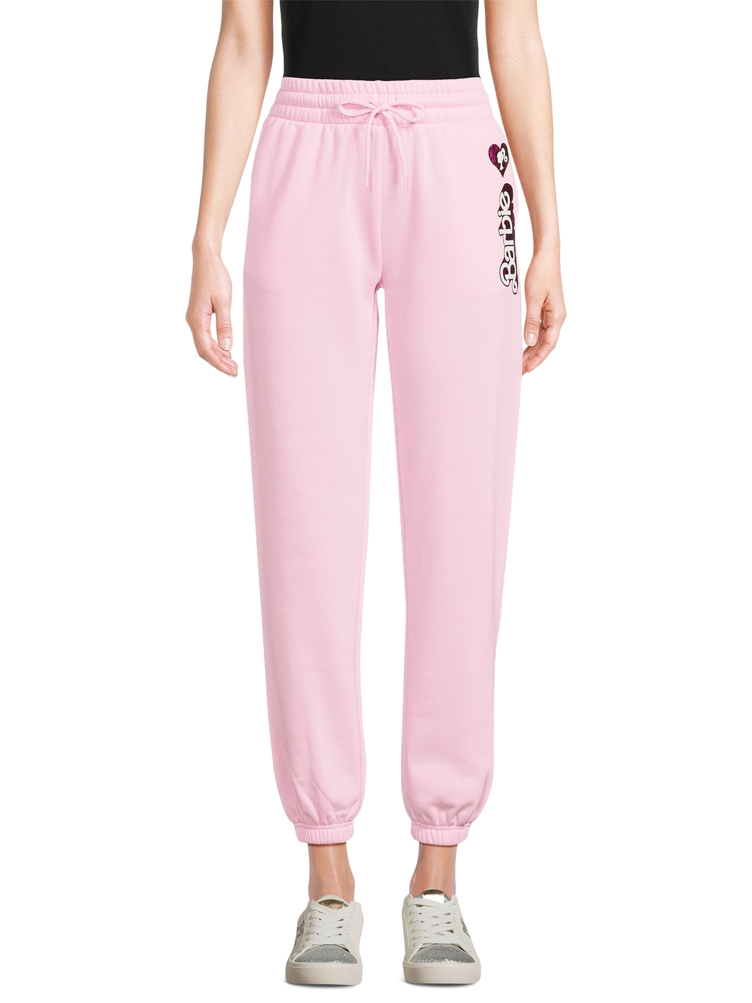 Barbie Logo Women's Juniors Graphic Joggers, Sizes XS-XXXL - Walmart.com