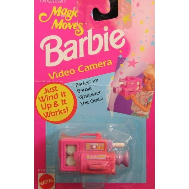 Barbie MAGIC MOVES Video Camera - Pretend Play, Not for Photography ...
