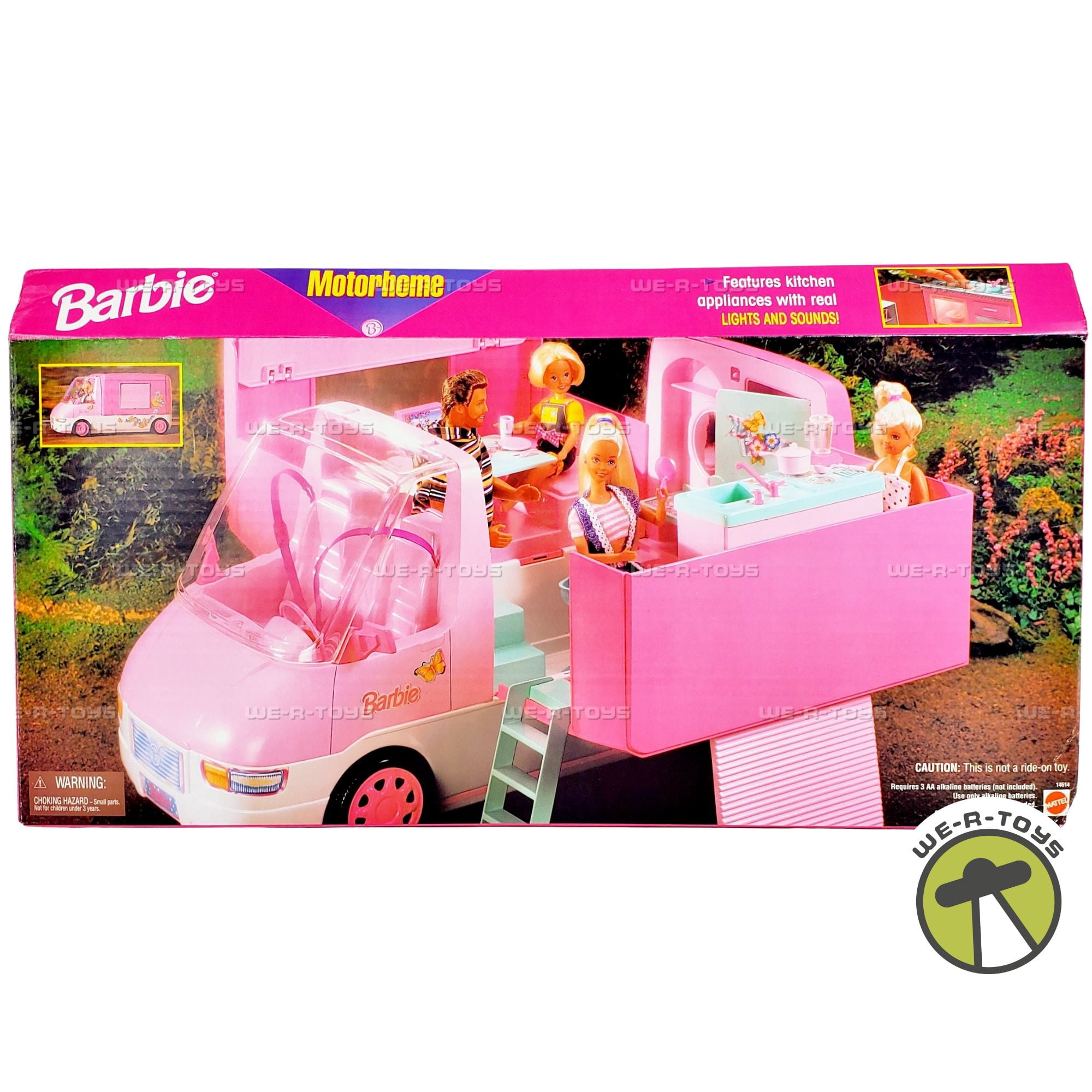 Barbie Magical Traveling Motorhome with Lights and Sounds 1996 Mattel ...
