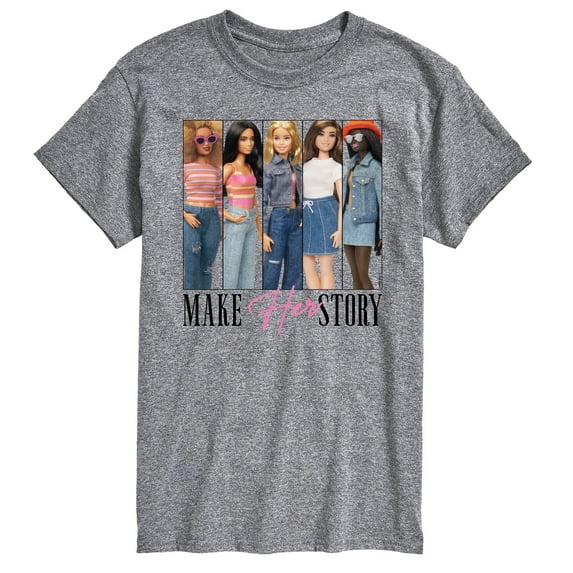 Barbie - Make Herstory Barbie - Men's Short Sleeve Graphic T-Shirt ...