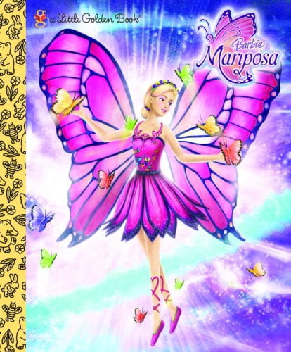 Pre-Owned Barbie: Mariposa (Barbie) (Little Golden Book) (Hardcover ...