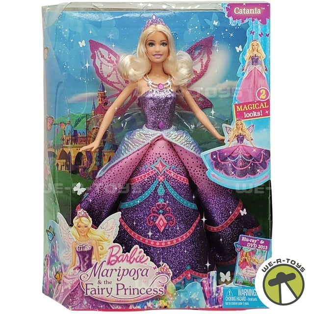 Barbie Mariposa and The Fairy Princess Catania Doll 2012 Mattel Y6373 ...