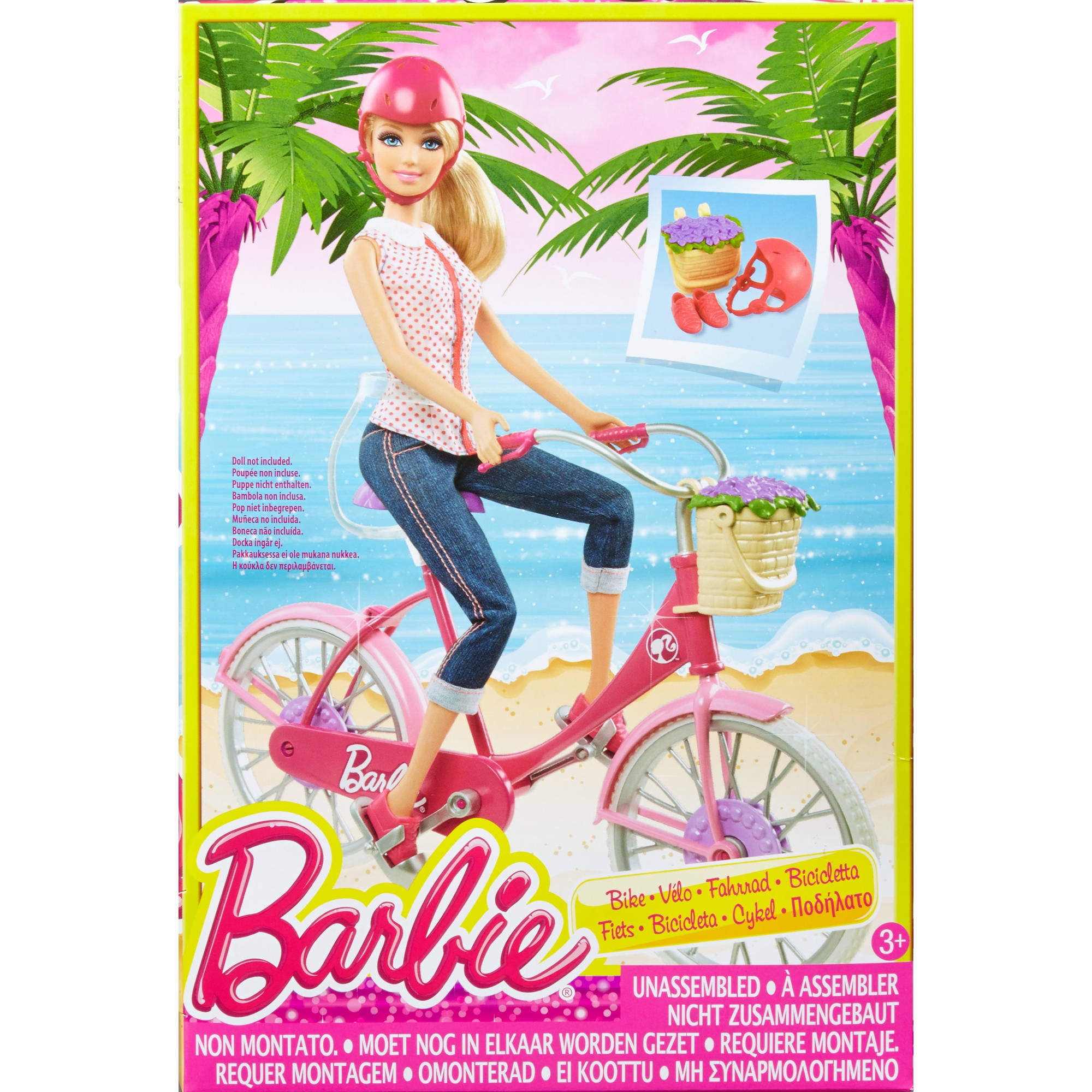 Barbie - Mattel Bb On The Go Story Accsory Pack (biking) - Walmart.com