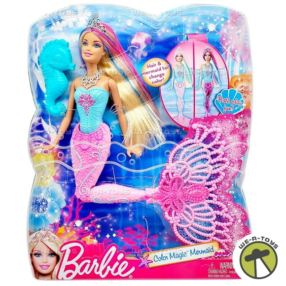 Hair Color Changing Barbie Doll