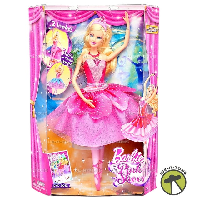 Barbie in the Pink Shoes Transforming Ballerina Kristyn Doll 2012 ...