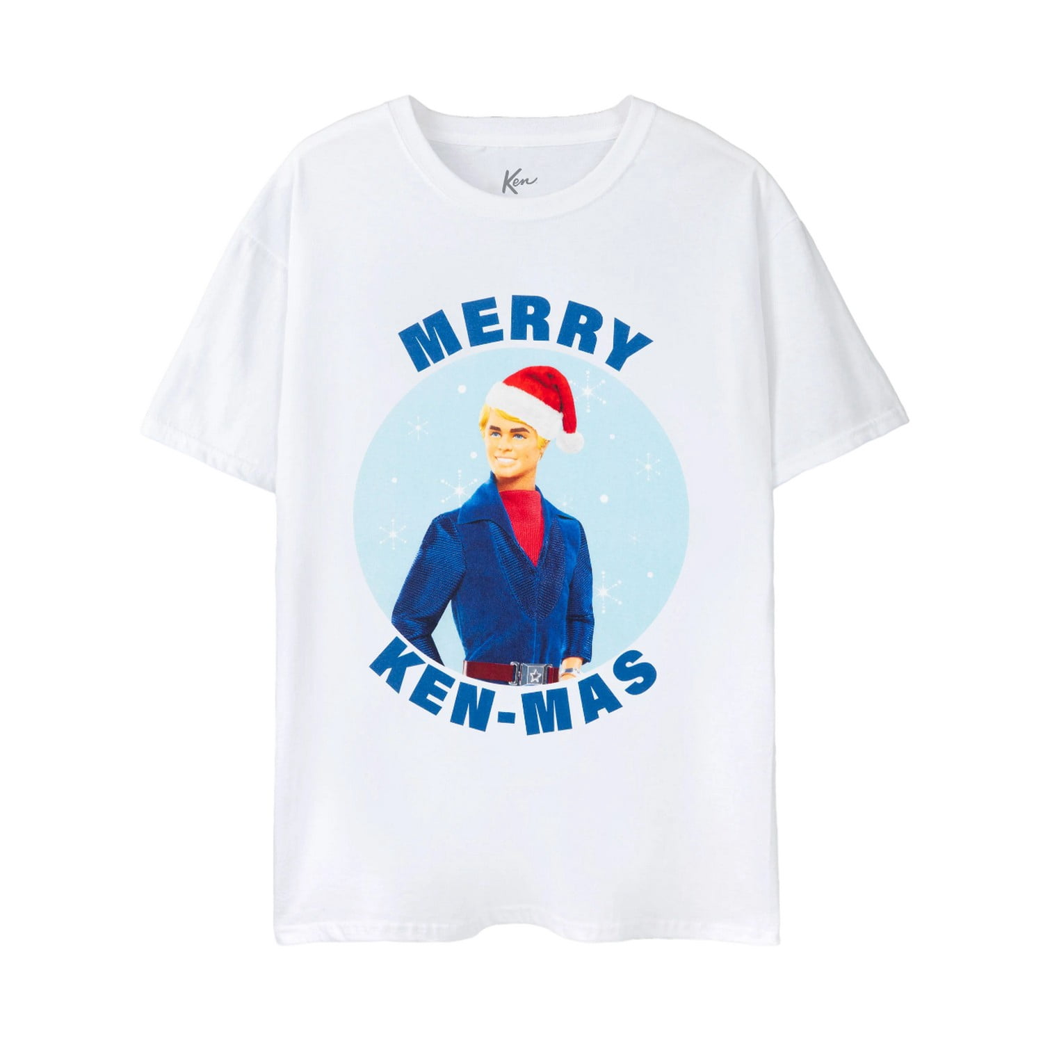 Barbie Mens Merry Kenmas T-Shirt - Walmart.com