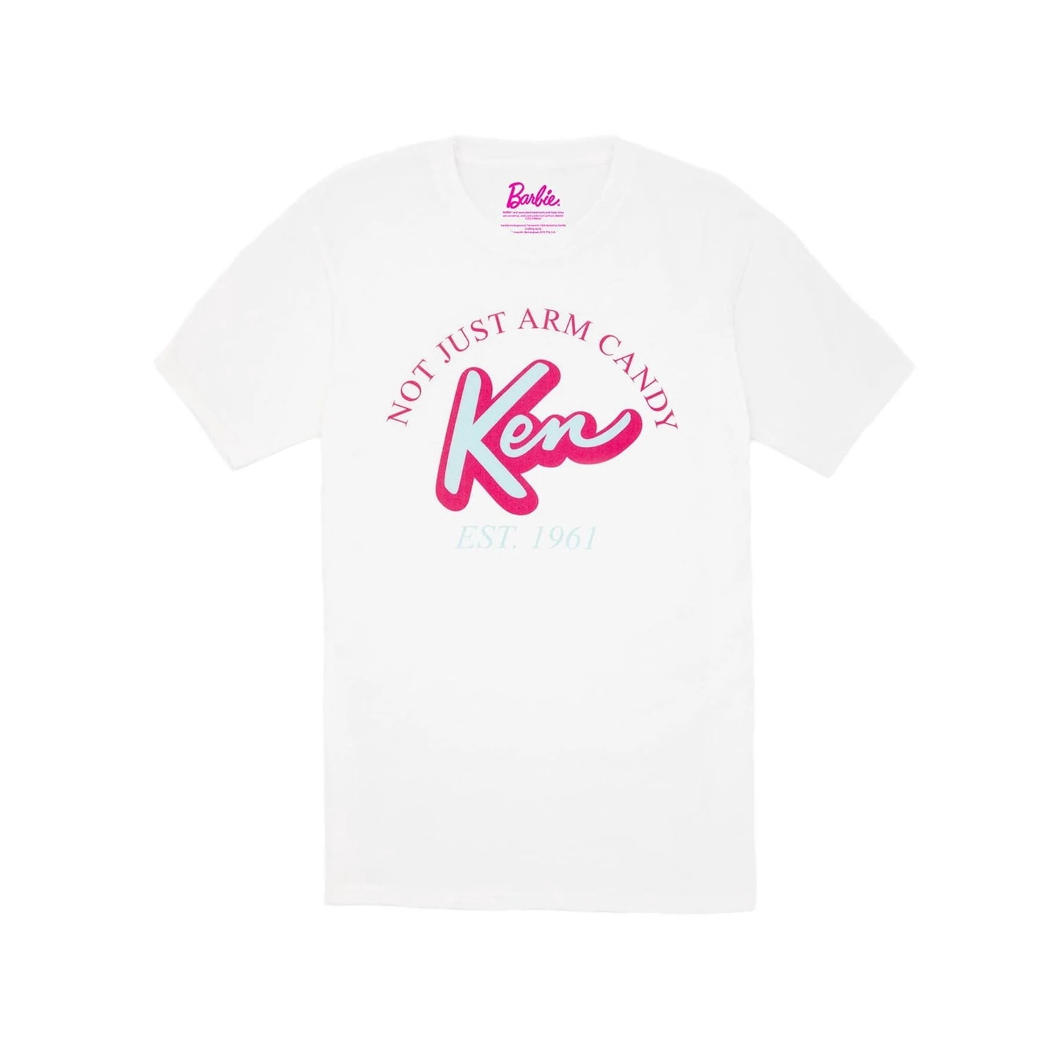 Barbie Mens Not Just Arm Candy Classic Ken T-Shirt - Walmart.com