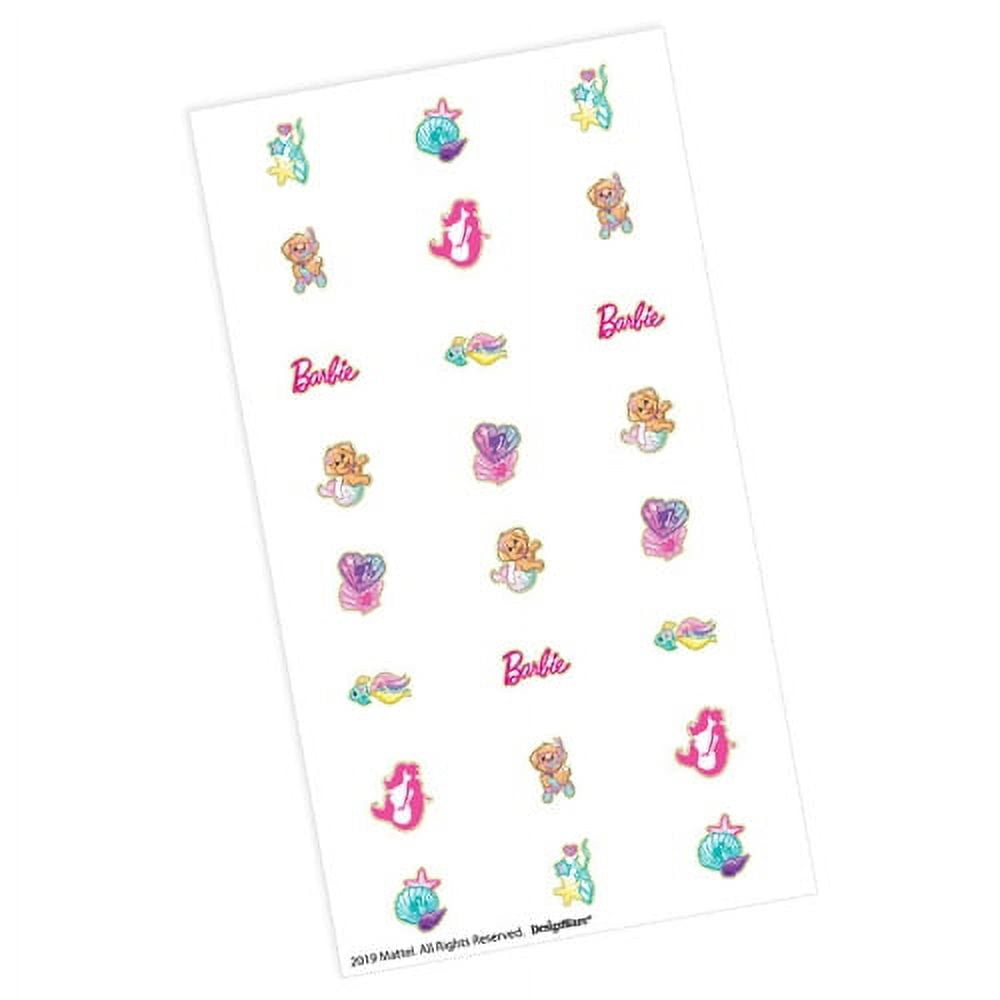 Barbie Mermaid Nail Decal Kit (4) - Walmart.com
