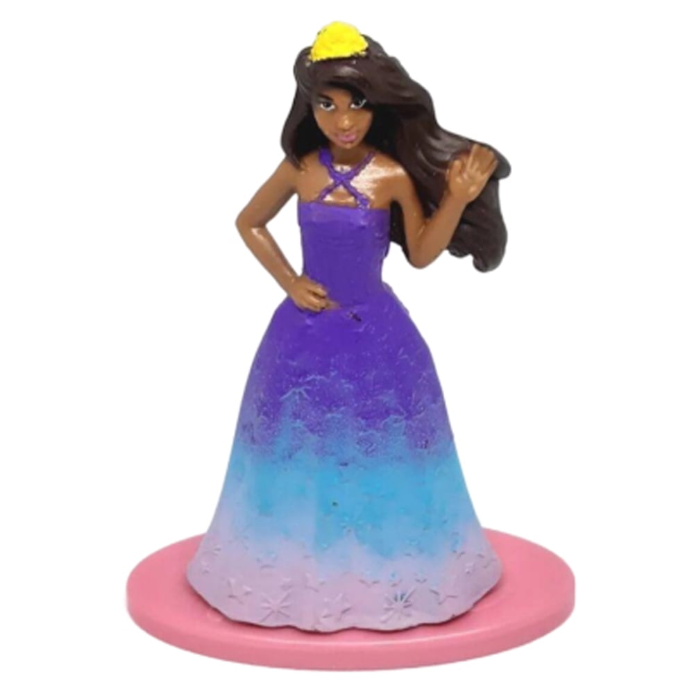 Barbie Micro Mini Doll with Base - Rainbow Cove Princess ...