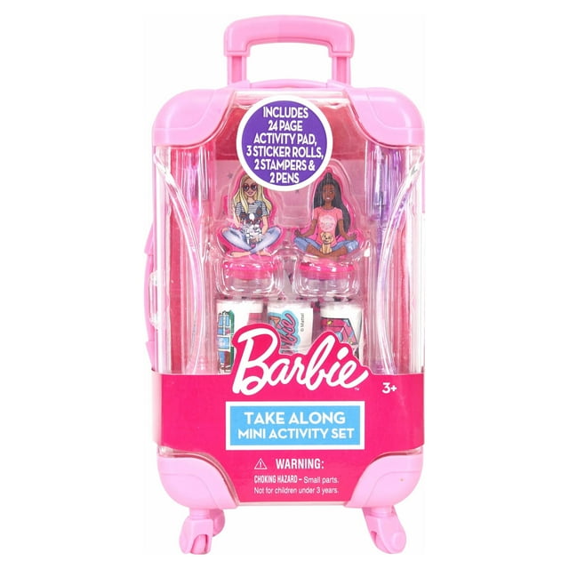 Barbie Mini Activity Craft Kit (9 Pieces) - Walmart Business Supplies