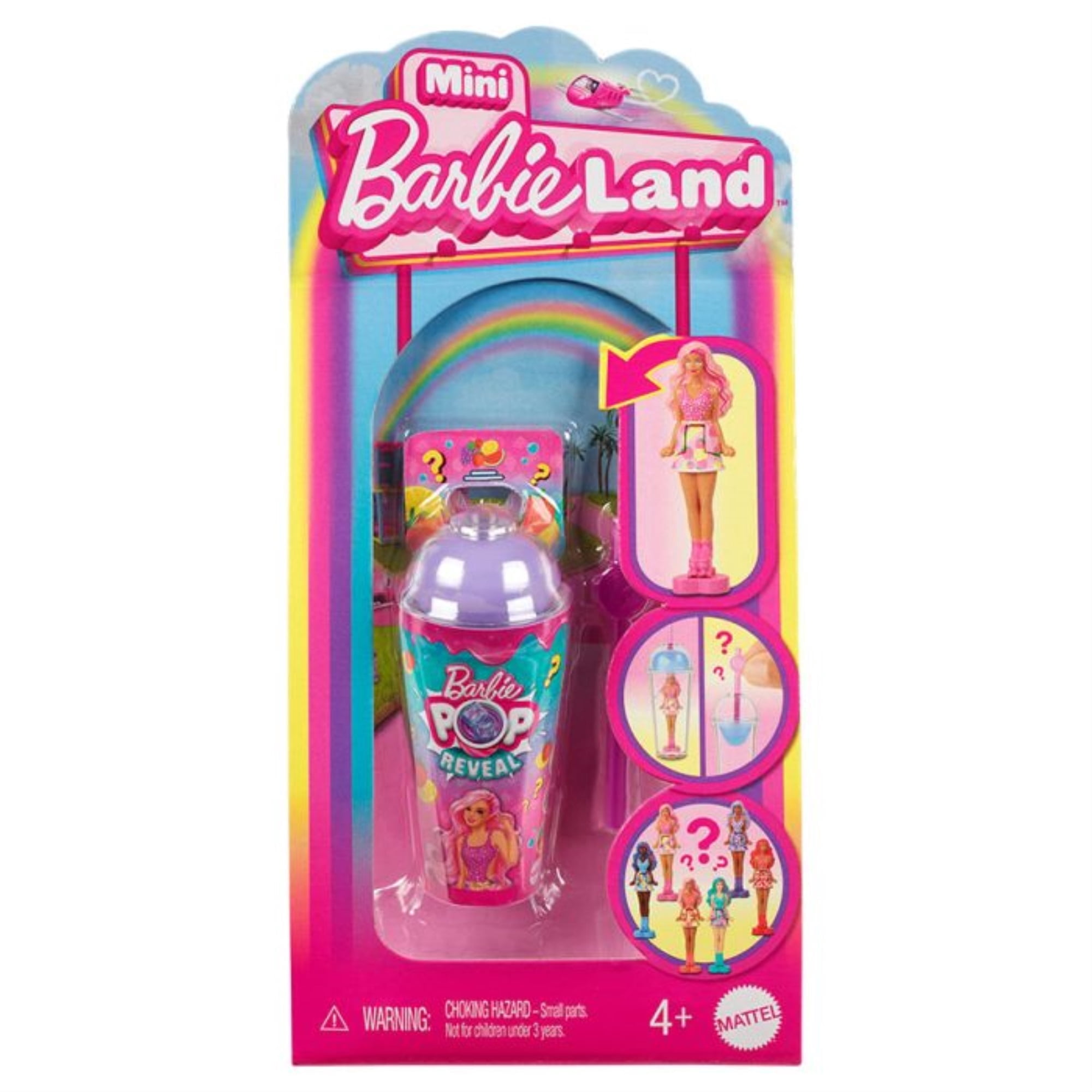 Barbie: Mini Barbieland: Pop Reveal Assortment (10) - Walmart.com