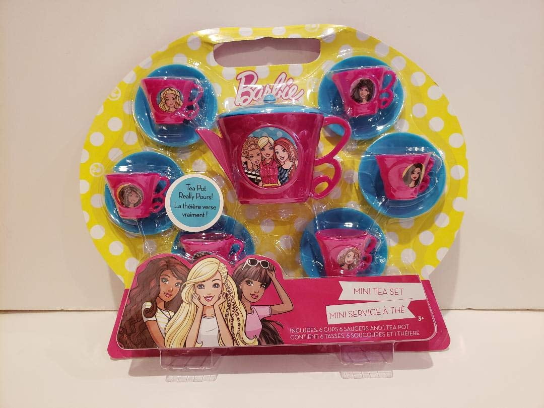 Barbie 13pc Friends Tea Party Playset with Tea Cups & Dishes - Walmart.com