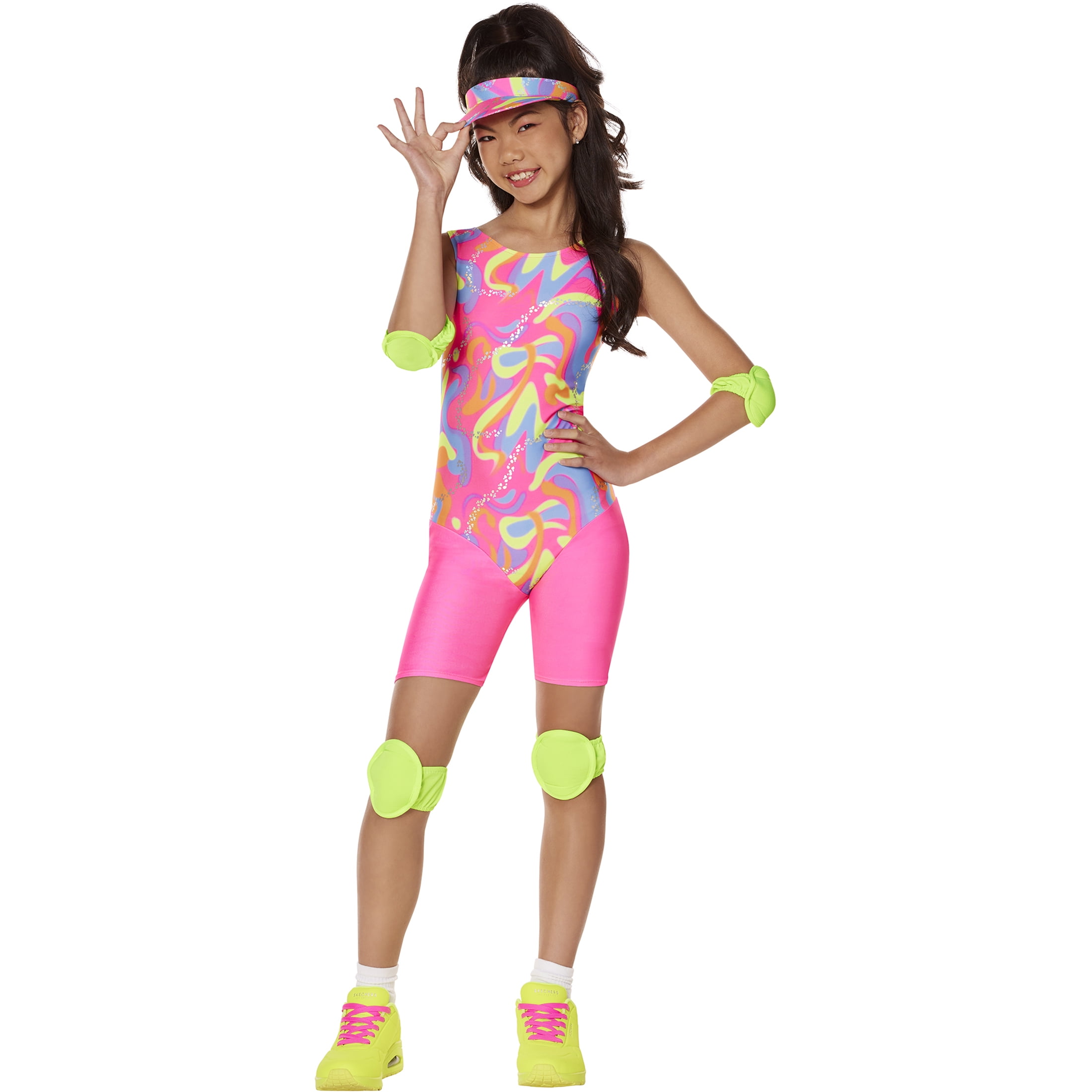 Barbie Movie Roller Blade Halloween Costume for Children, Girls Size L ...