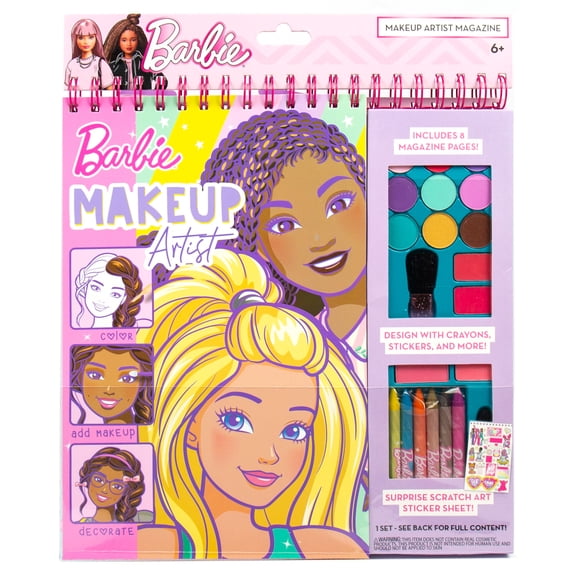 Barbie Makeup Artist Coloring Activity Book - Walmart.com