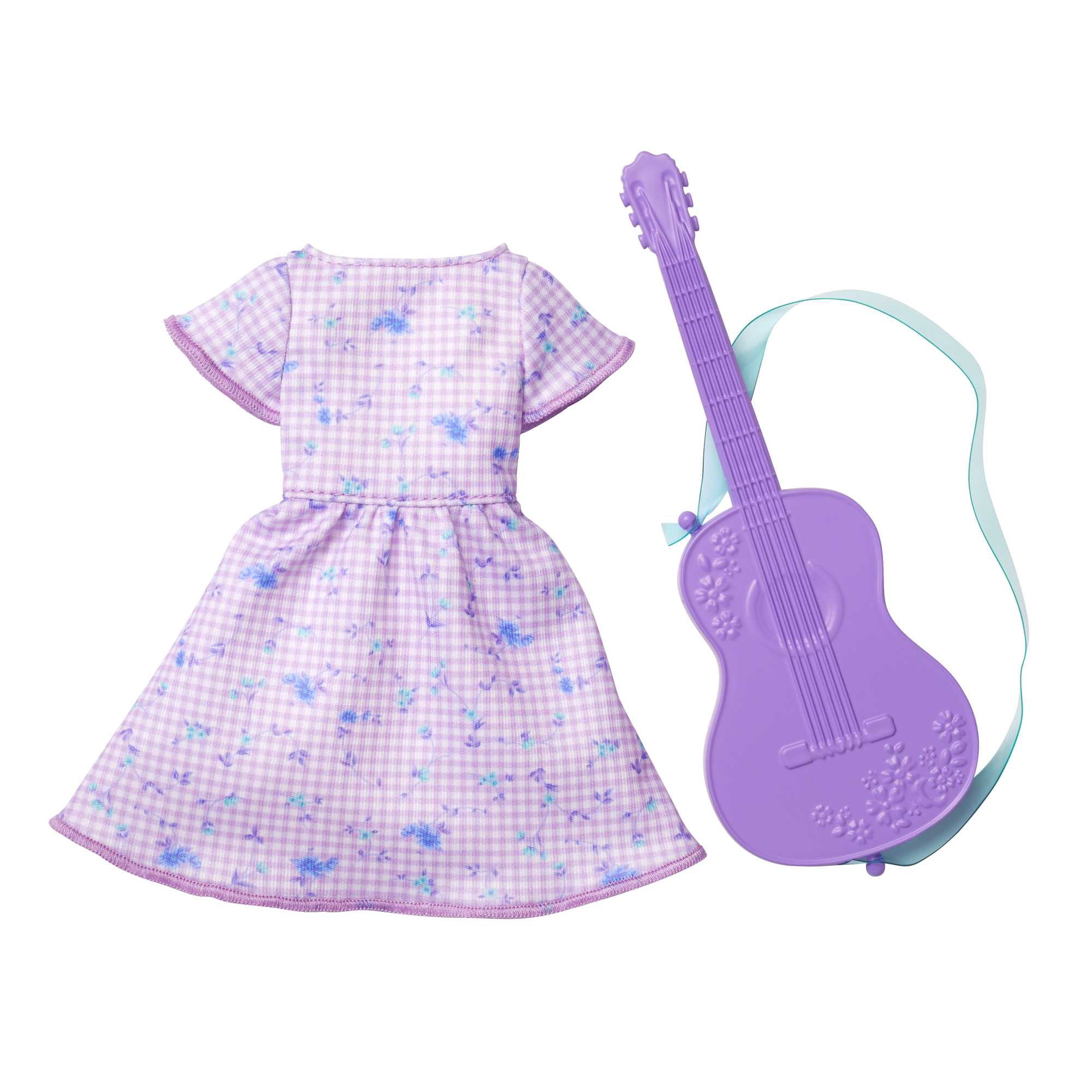 Barbie Musician Toy Style Fashion Pack: Dress & Guitar Accessory for ...