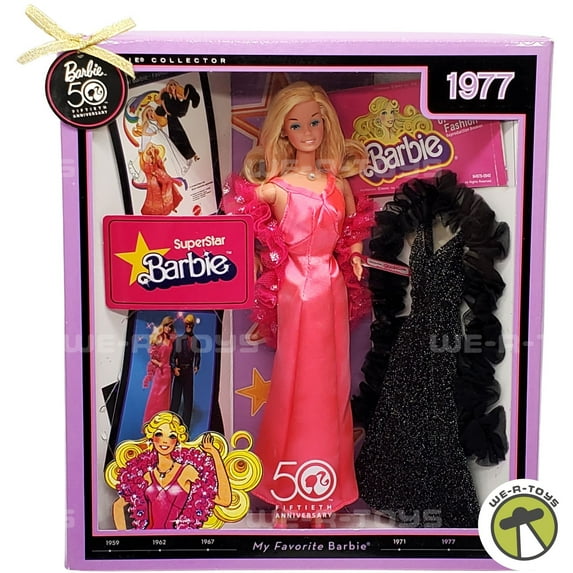 Barbie My Favorite Time Capsule 1977 Superstar Doll - Walmart.com