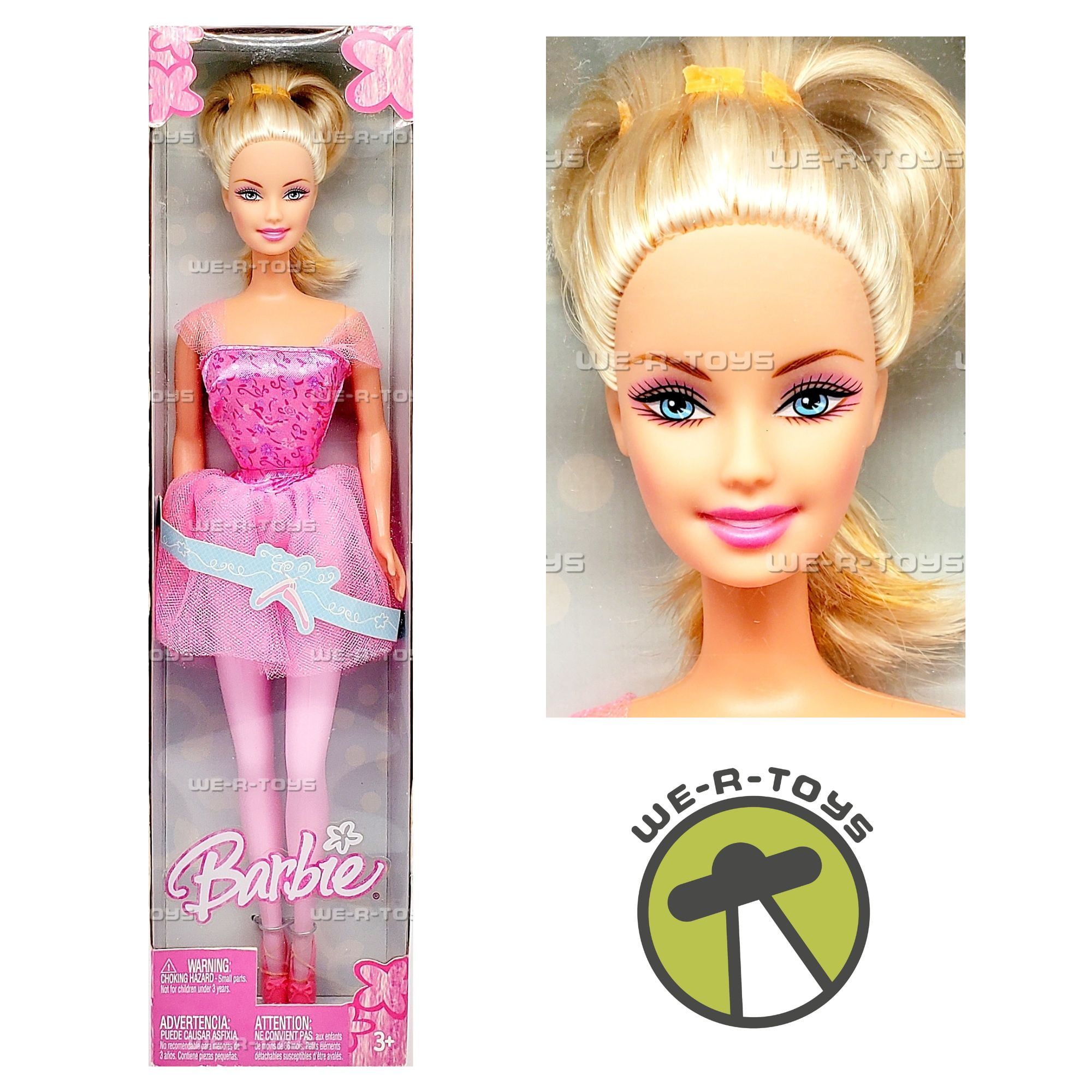 Barbie My First Ballet Lesson Doll 2004 Mattel G8469 NRFB - Walmart.com