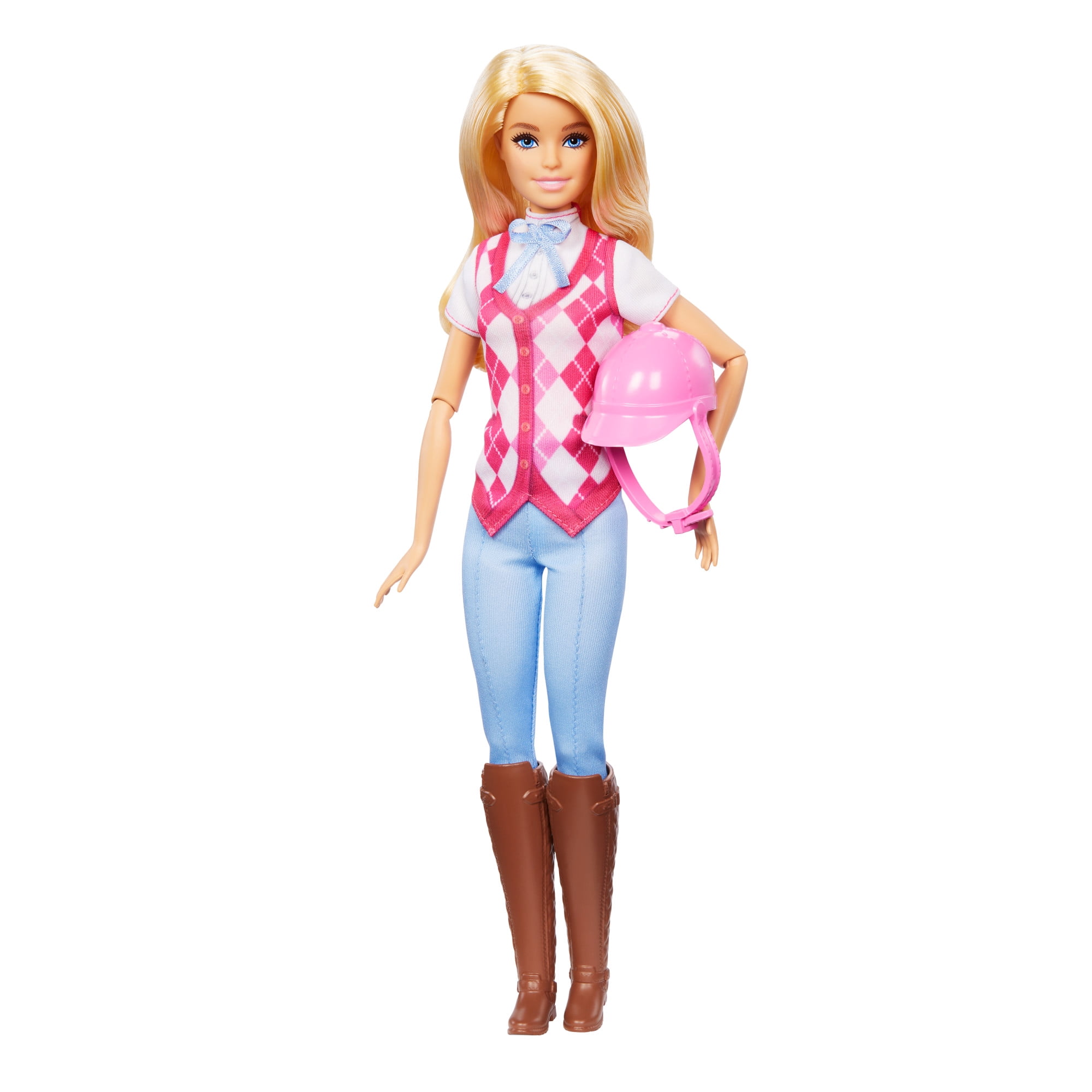 Free Shipping! Barbie doll with riding clothes accessories for ...