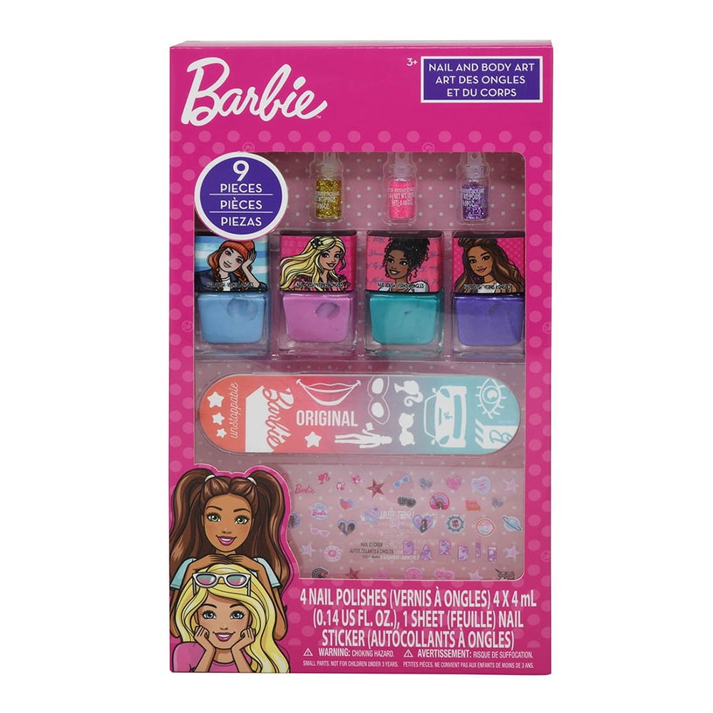 Barbie Nail Polish with Accessories - Walmart.com