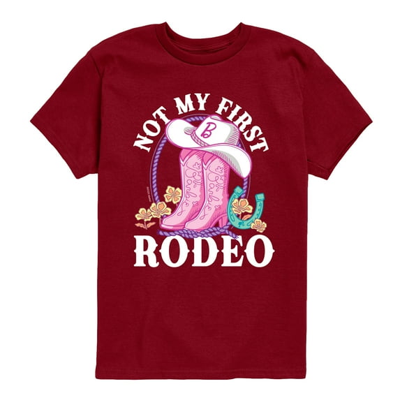 Barbie - Not My First Rodeo Barbie - Youth Short Sleeve Graphic T-Shirt ...