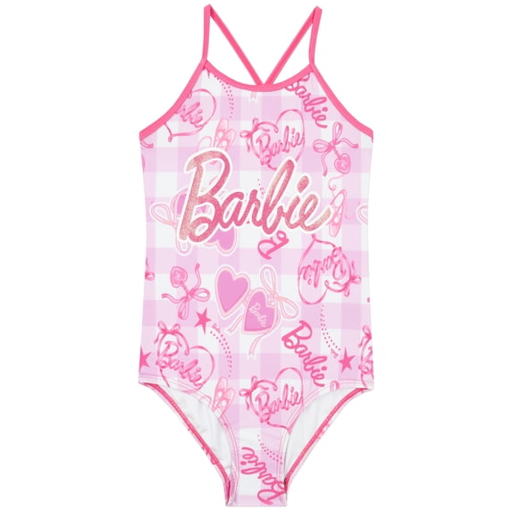 Barbie One Piece Swimsuit 4-10Y - Walmart.com