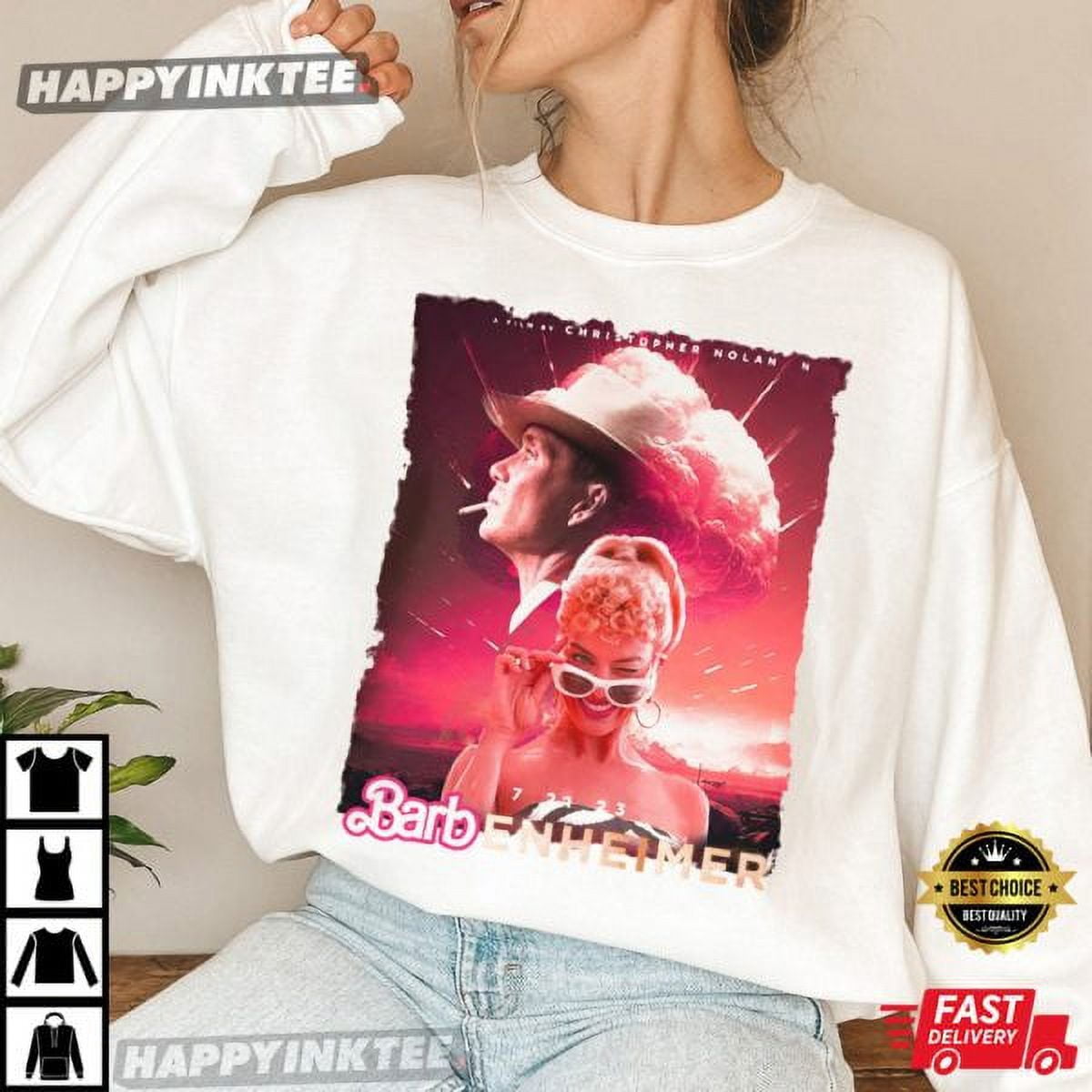 Barbie Oppenheimer Cillian Murphy Margot Robbie , Unisex SweatShirt ...
