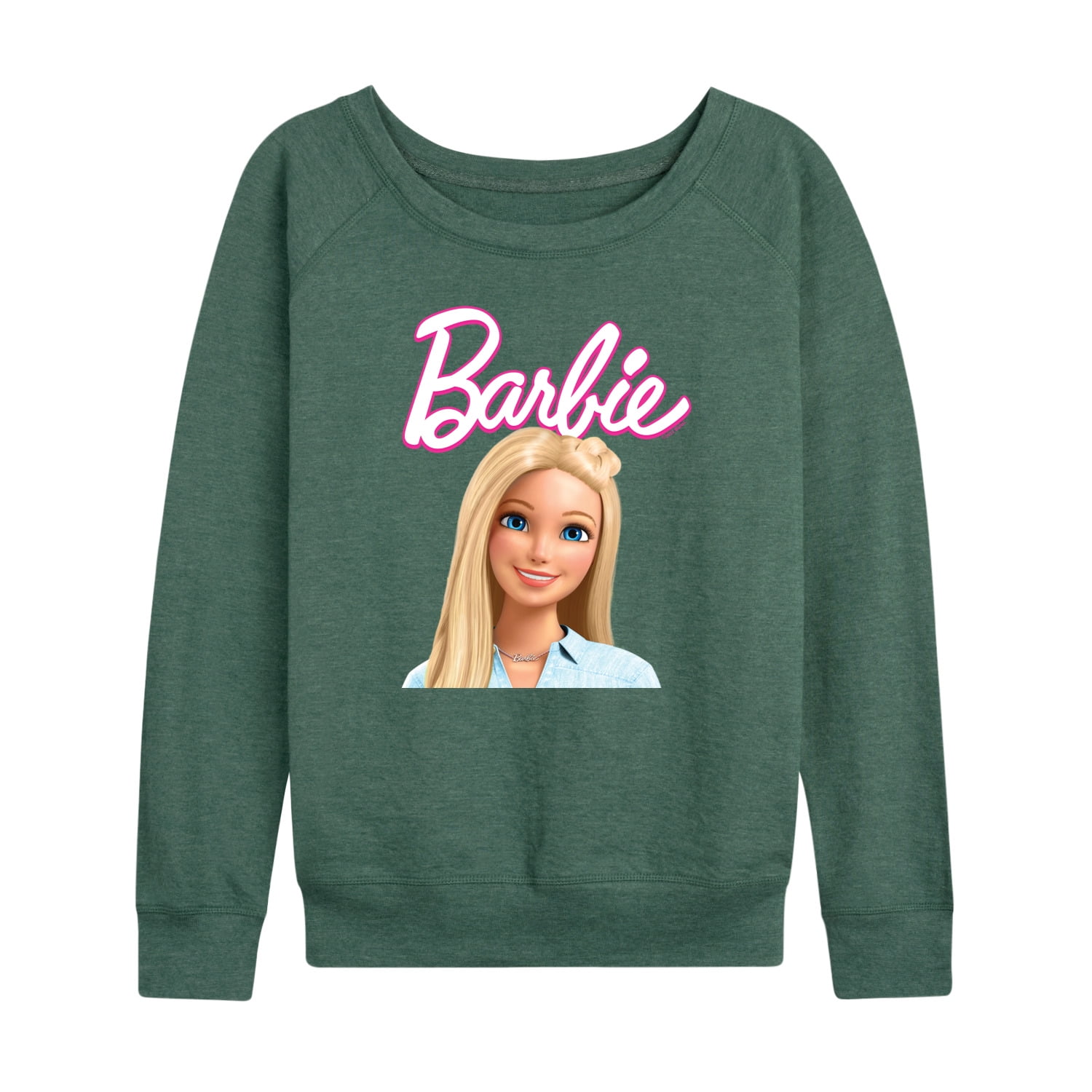 Barbie - Original Barbie Doll - Women's Lightweight French Terry Long ...