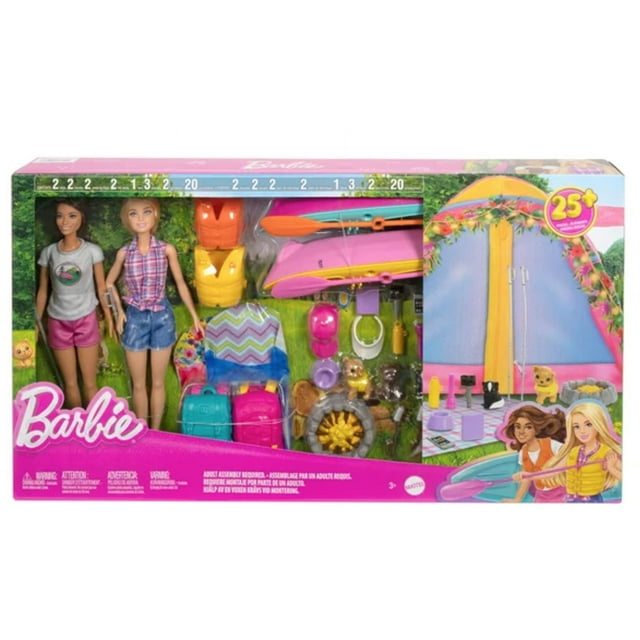 Barbie Outdoor Camping Adventure Playset - Walmart.com