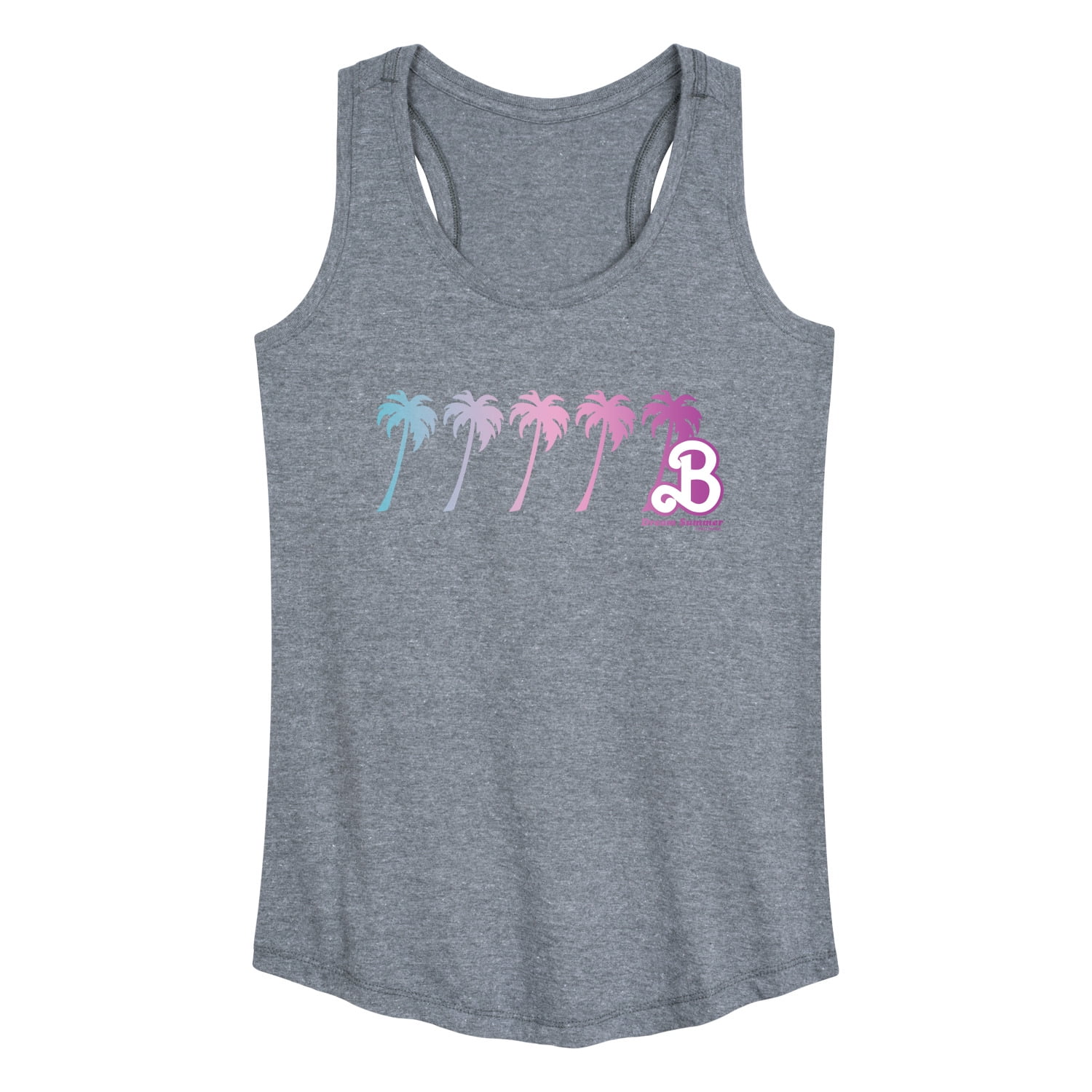 Barbie - Palm Trees of the Dream Summer - Women's Racerback Tank Top ...