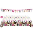 Barbie Birthday Party Supplies | Kids Decorations Set with Tablecover ...