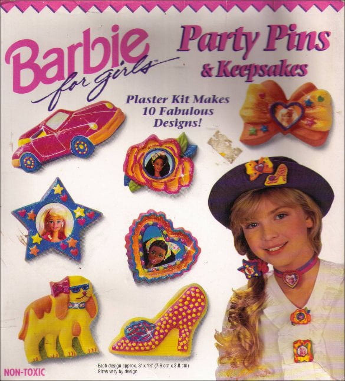 Barbie Party Pins & Keepsakes Arts & Crafts Vintage (1994) Girls ...