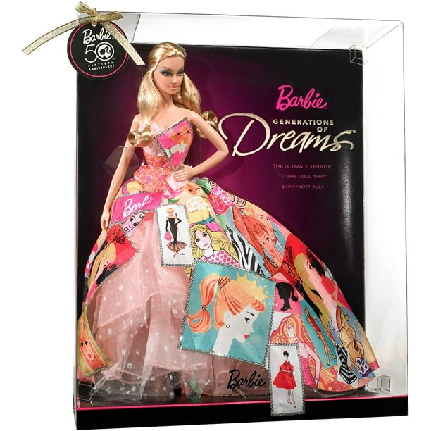 Barbie Pink Label - Generations of Dreams Collector's Doll - Walmart.com