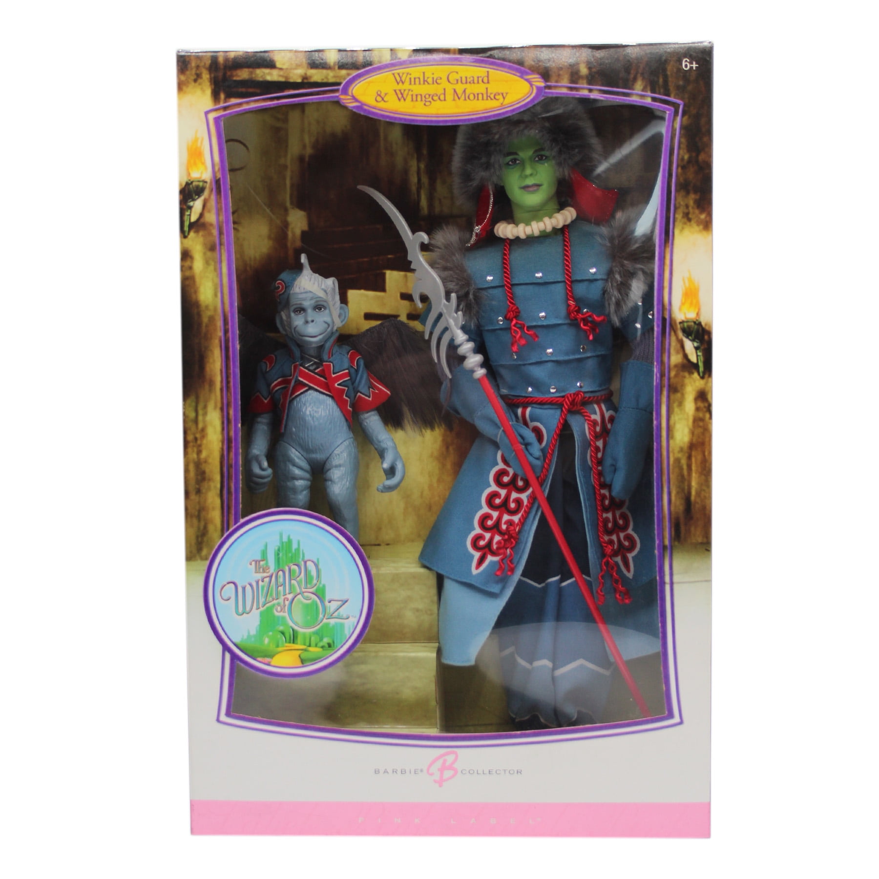 Barbie 2007 Wizard of Oz Winkie Guard & Winged Monkey Dolls Set, NRFB ...
