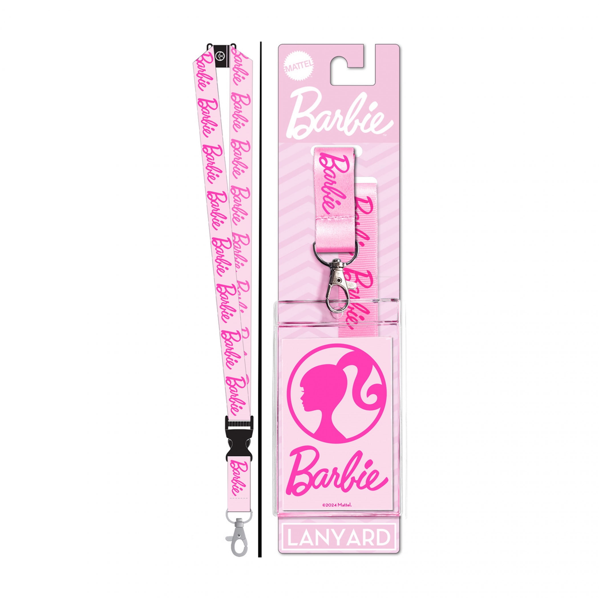 Barbie Pink Logo Lanyard - Walmart.com
