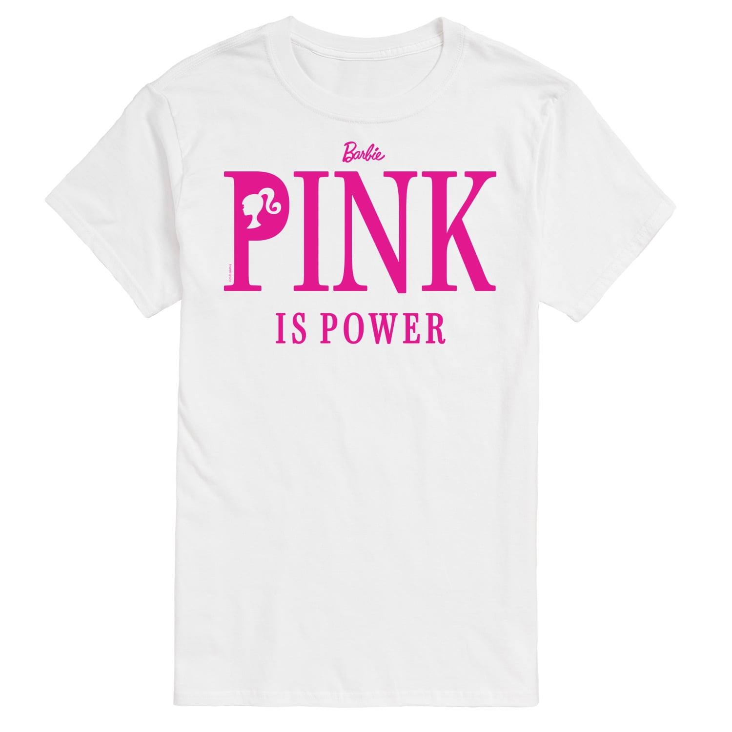 Barbie - Pink is Power - Men's Short Sleeve Graphic T-Shirt - Walmart.com