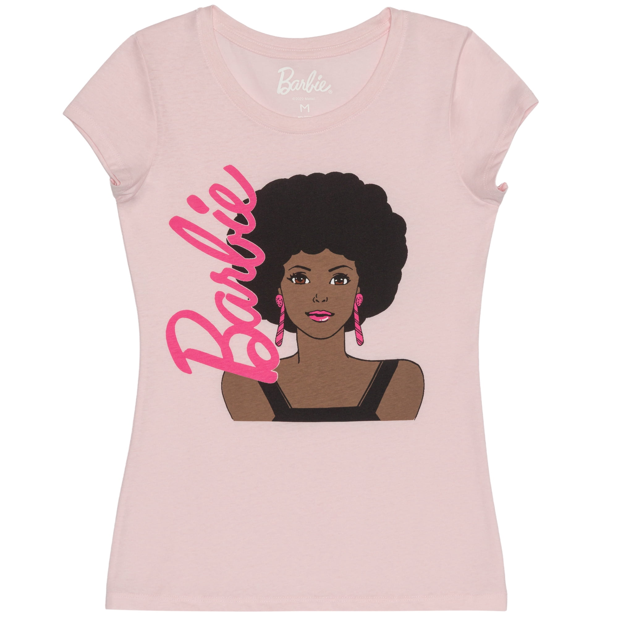 Barbie - Portrait - Women's Short Sleeve Graphic T-Shirt - Walmart.com
