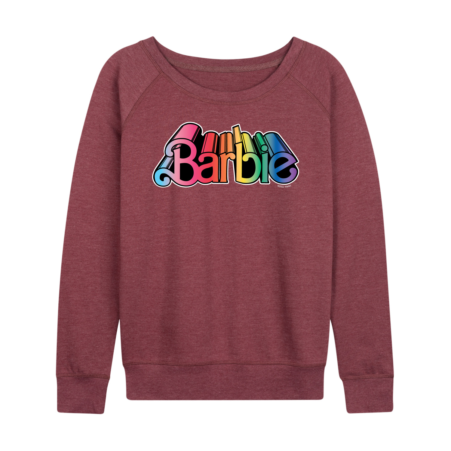 Barbie Pride - Barbie 3D Logo - Women's Lightweight French Terry ...