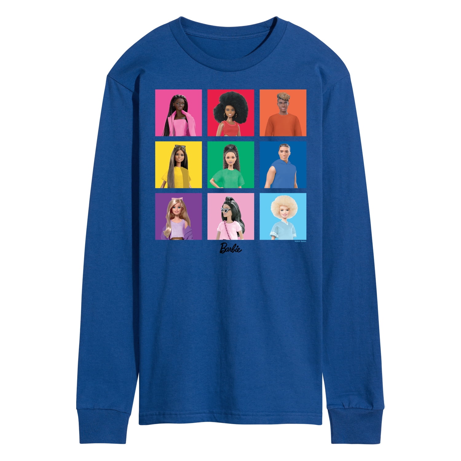 Barbie Pride - Pride Squares - Men's Long Sleeve T-Shirt - Walmart.com