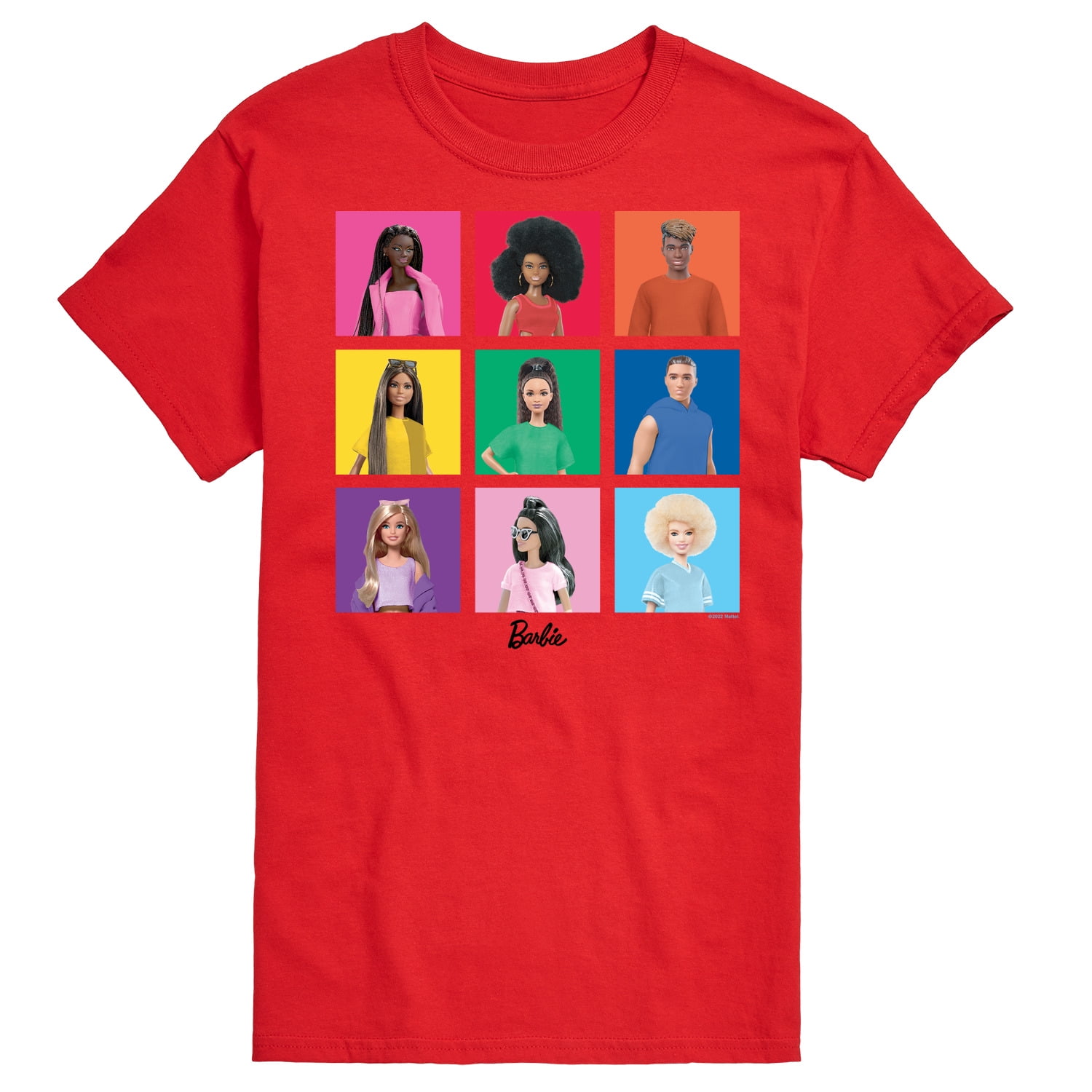 Barbie Pride - Pride Squares - Men's Short Sleeve Graphic T-Shirt ...