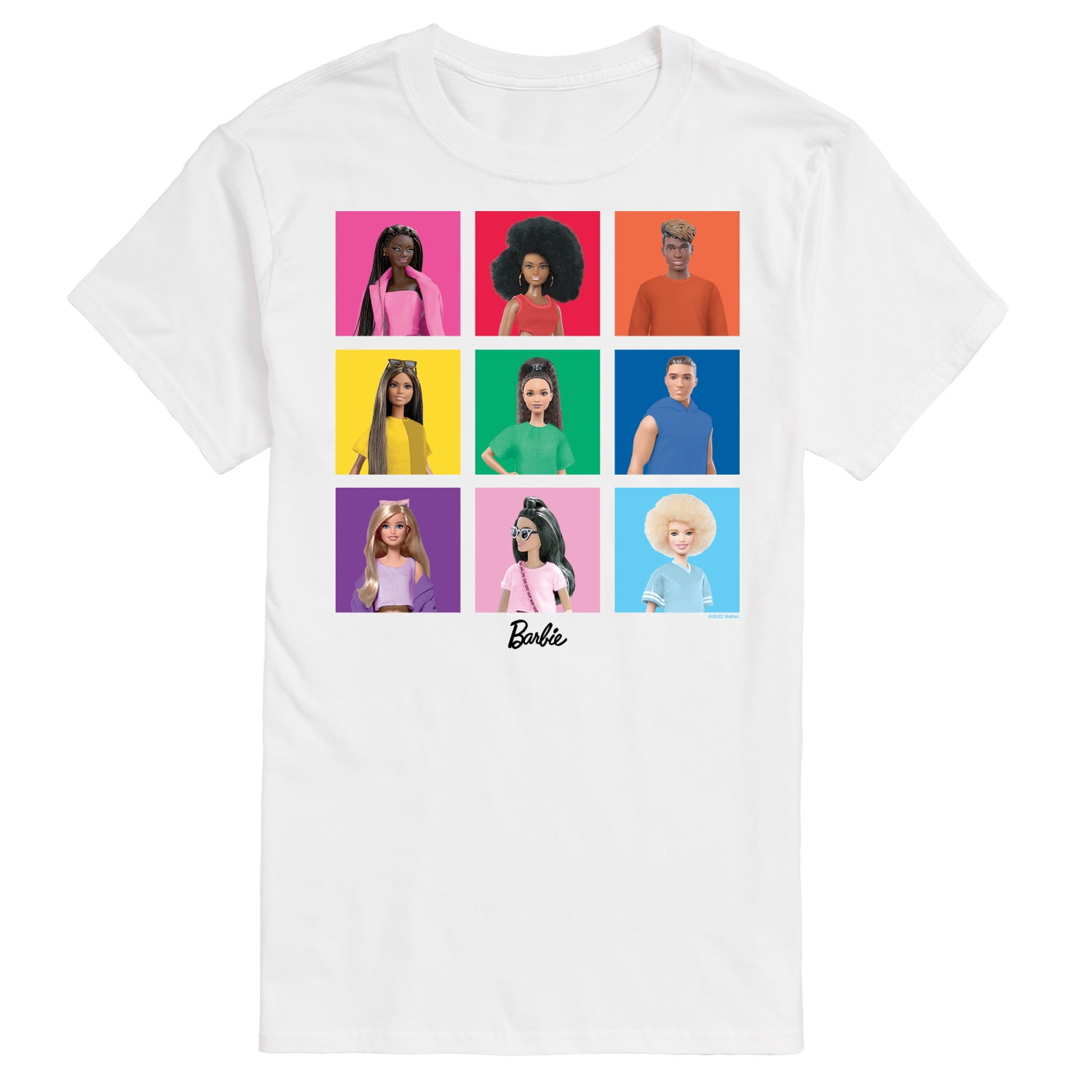 Barbie Pride - Pride Squares - Men's Short Sleeve Graphic T-Shirt ...