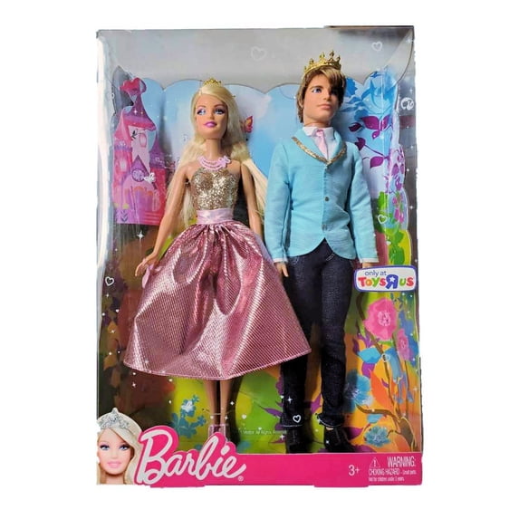 Barbie Fairytale Magic Prince and Princess Gift Set - Walmart.com
