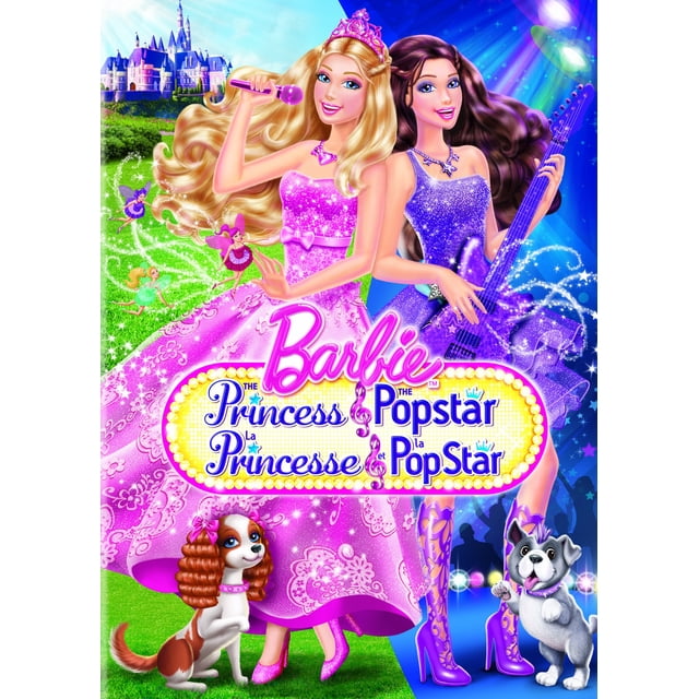 Barbie: Princess And The Popstar (DVD) Kelly Sheridan Jennifer Waris ...