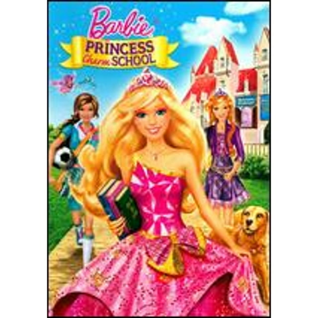 Pre-Owned Barbie: Princess Charm School (DVD 0025192075803) directed by ...