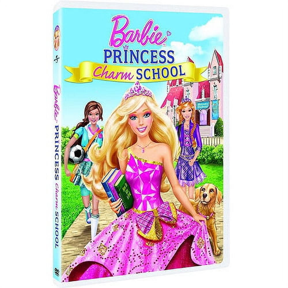 Barbie Coloring Pages Princess Charm School