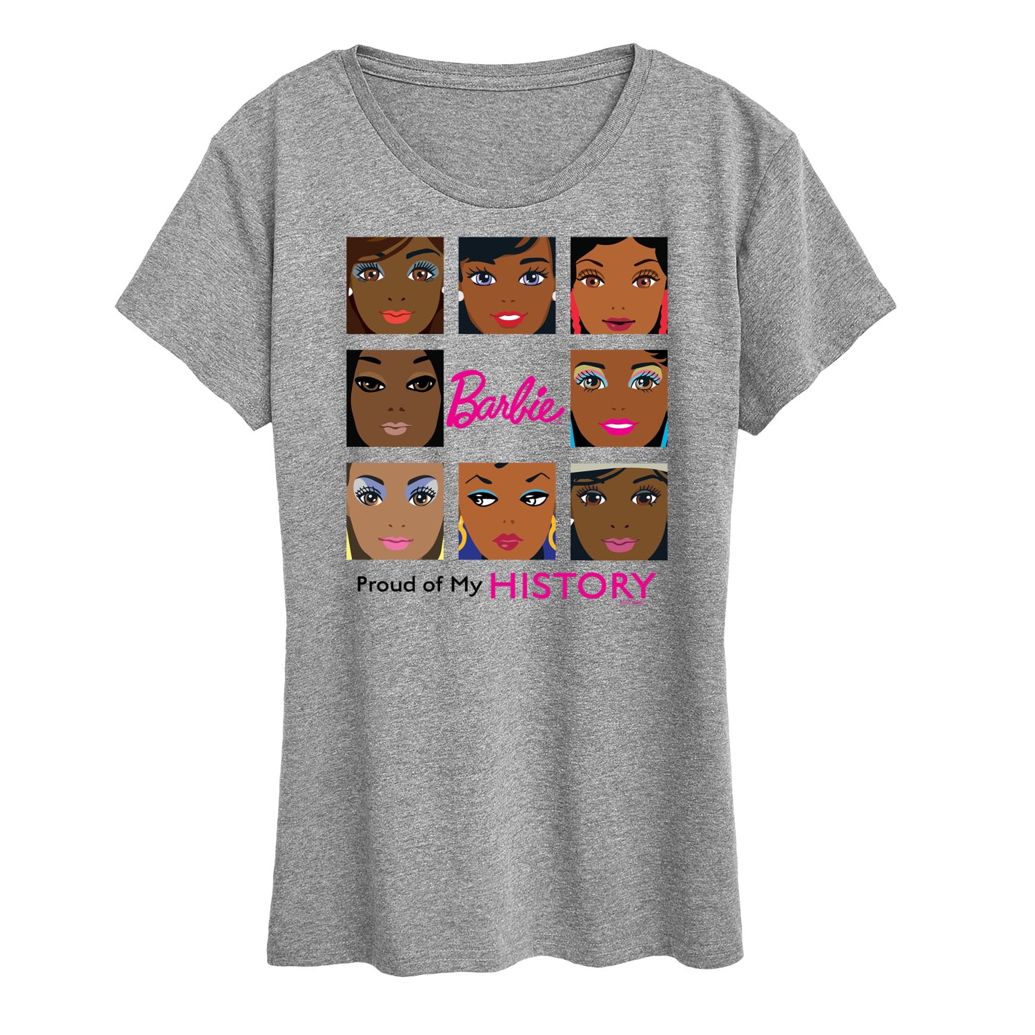 Barbie - Proud Of My History - Women's Short Sleeve Graphic T-Shirt ...