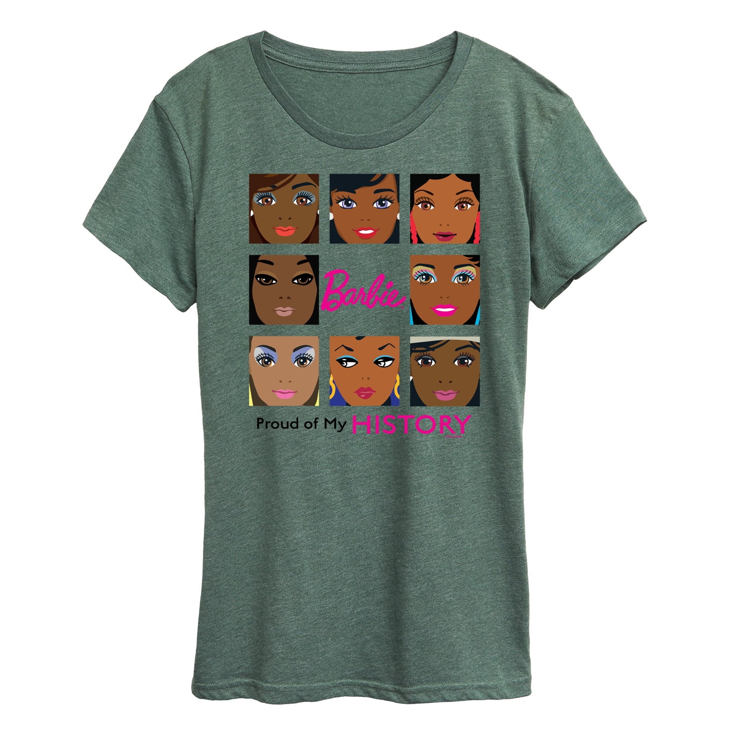 Barbie - Proud Of My History - Women's Short Sleeve Graphic T-Shirt ...