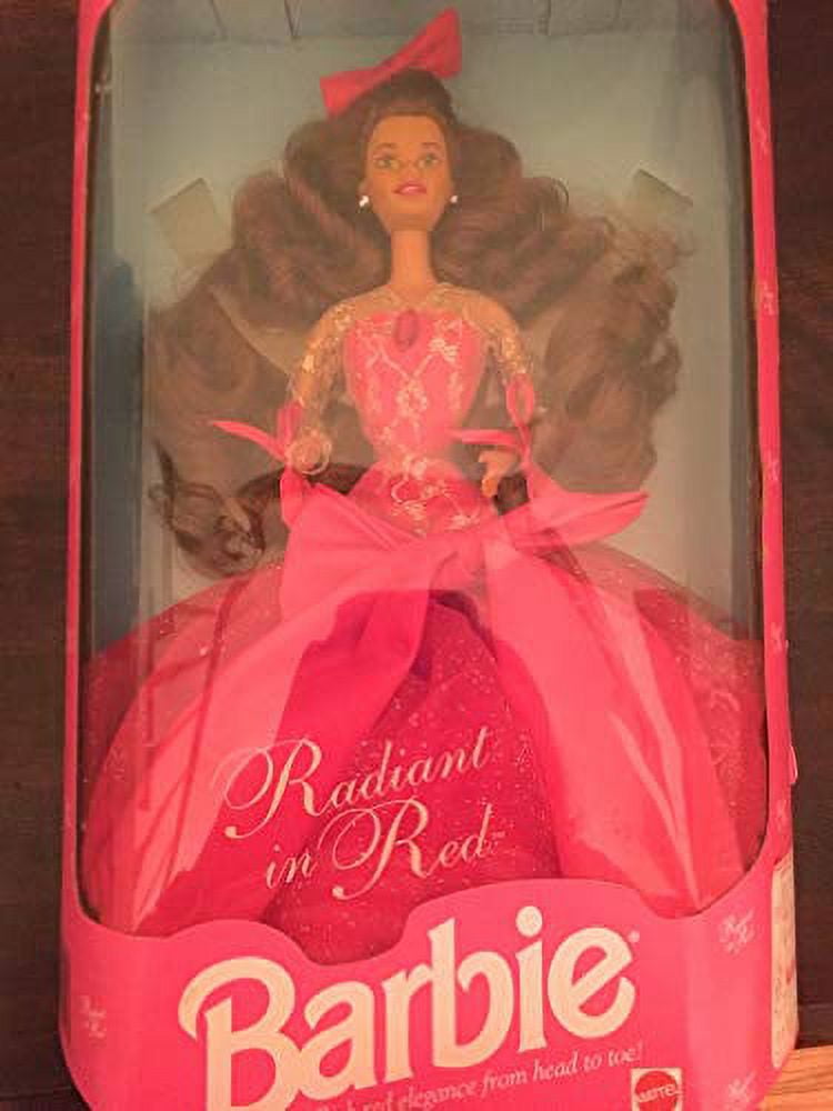 Barbie Radiant in Red Doll African American 1992 Mattel No. 4113 NEW ...