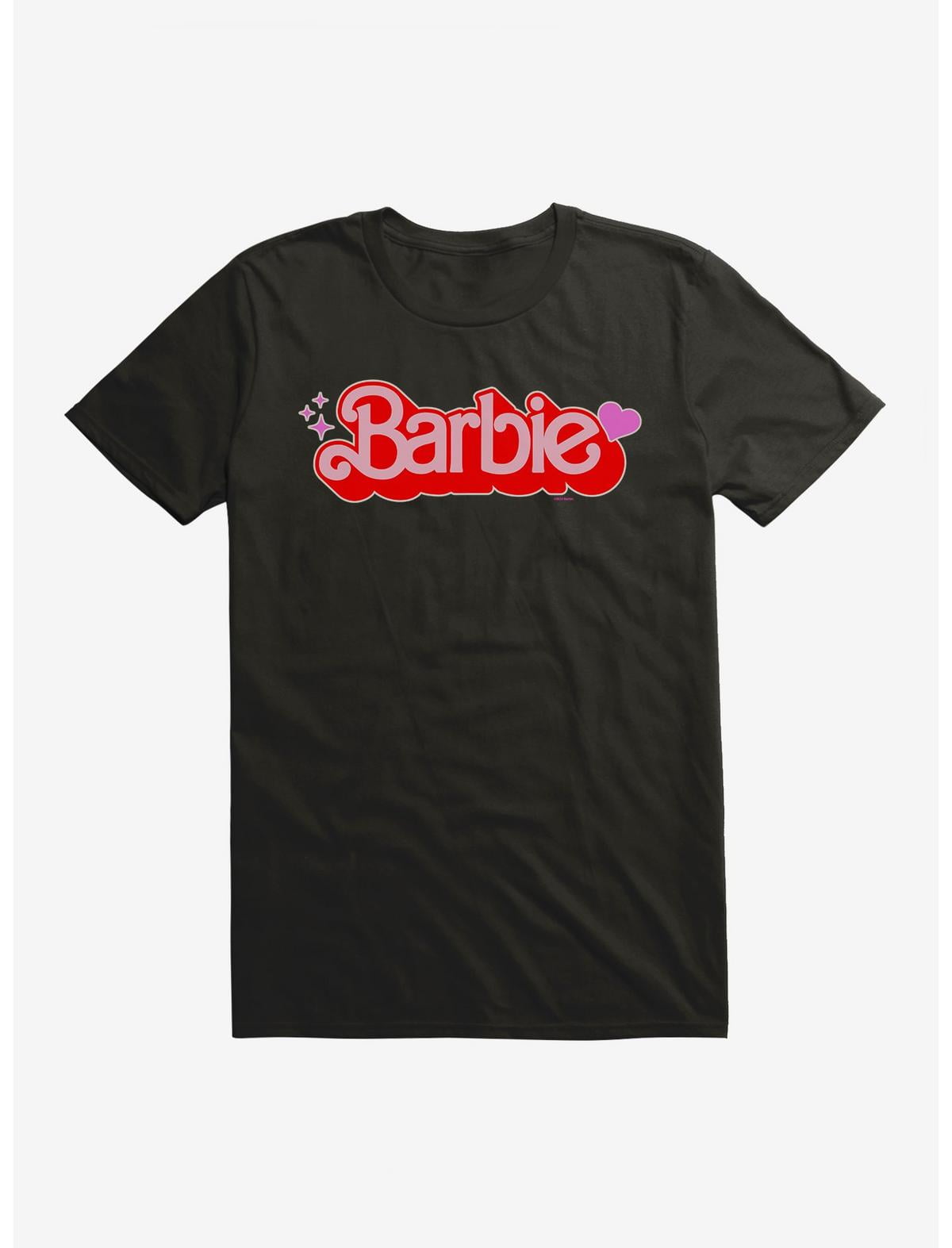 Barbie Red Heart Logo T-Shirt - Walmart.com
